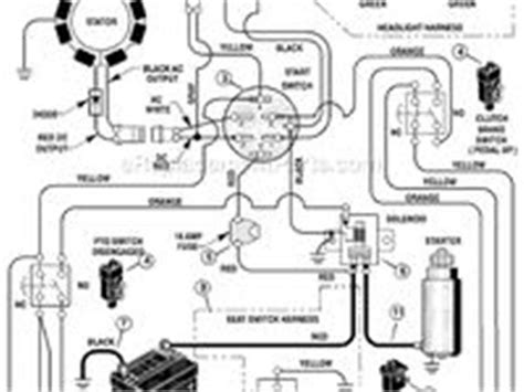 Lawn Tractor Wiring Diagram