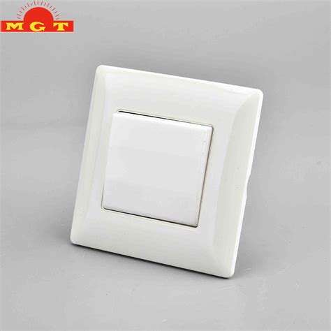 Wall Mounted Electrical Light Switch Push Button Switch For Hotel Switch And Wall Switch
