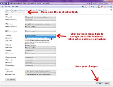 How To Change AutoPlay Options