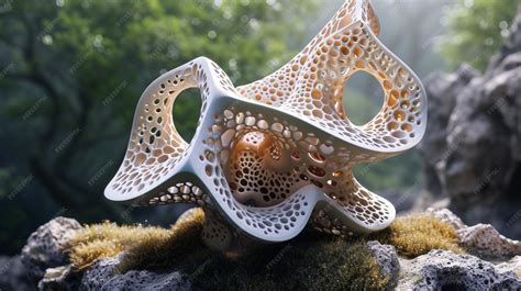 Premium Photo Biomimicry Designs In A Fantasyinspired Background Image