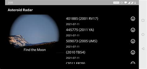 Github Mansourxasteroidradarapp Asteroid Radar Is An App To View