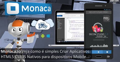 Monaca Io Veja Como É Simples Criar Aplicativos Html5 Css Js Nativos