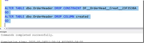 Adding A Named Default Constraint To A Table Sqlnewblogger Sqlservercentral