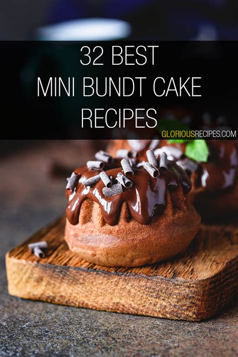 32 Best Mini Bundt Cake Recipes To Try