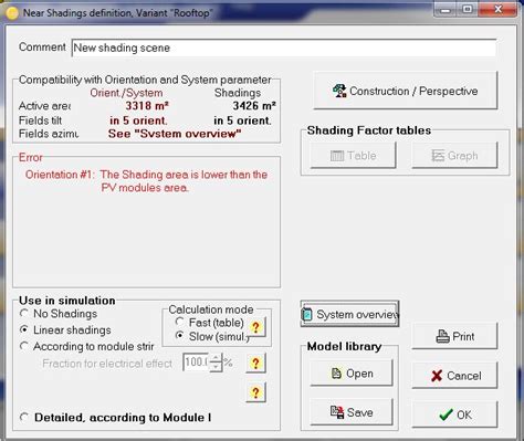 Ver 6 6 8 Shading Modelling Single Vs Multiple Orientations Problems Bugs PVsyst Forum