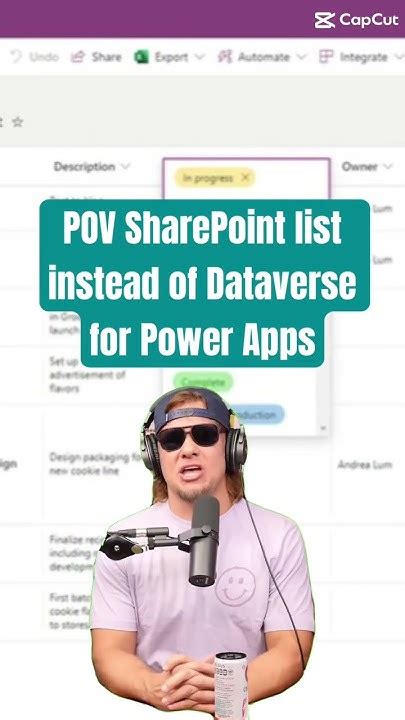 Sharepoint Instead Of Dataverse For Power Apps Back End Powerapps