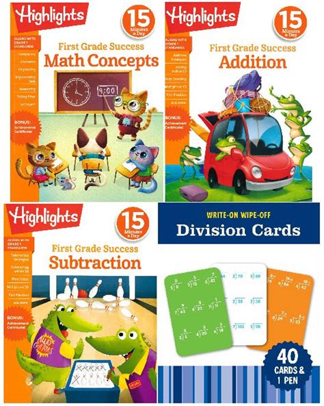 Math Concepts Set Of 4 Worksheets Library