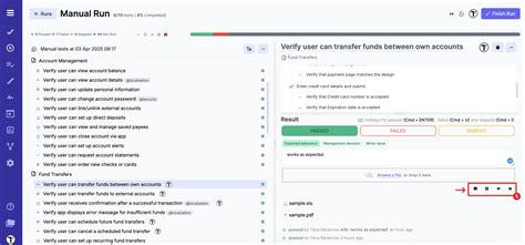Running Tests Manually Testomatio