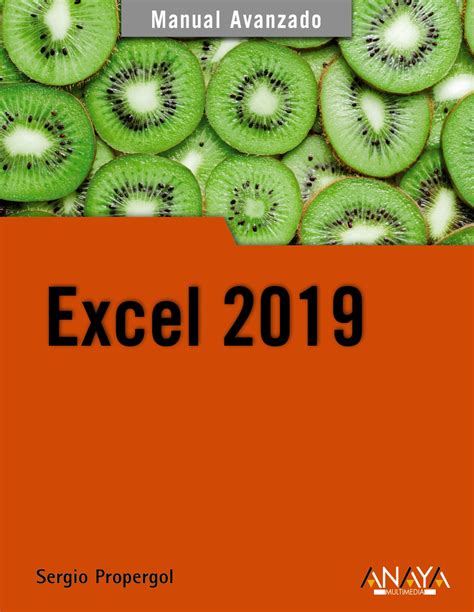 Excel 2019 Anaya Multimedia