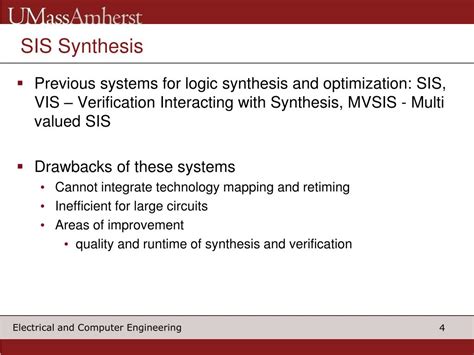 Ppt Abc Logic Synthesis Basics Ece 667 Synthesis And Verification Of Digital Systems Spring