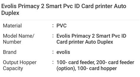 Evolis Card Printer At ₹ 42500 Id Card Printer In Chennai Id