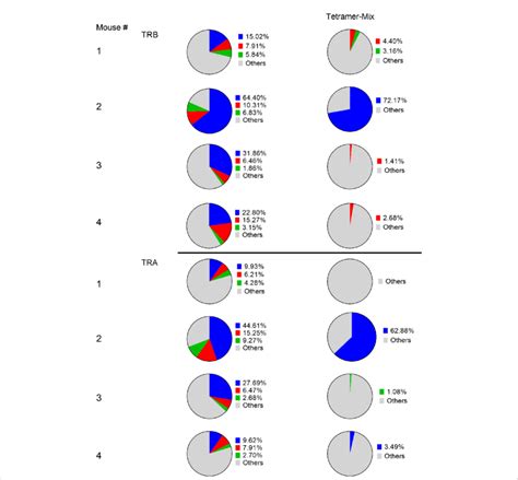 Identification Of Tetramer Clonotypes Within The Total Cd8 T Cell