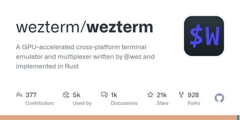 dylan u on linkedin github wez wezterm a gpu accelerated cross