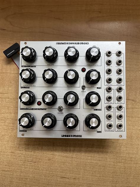Pittsburgh Modular Synthesizer Box 2010s Silver Reverb