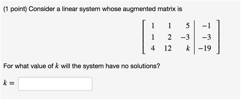 Solved Point How Many Pivot Variables Does Each Chegg