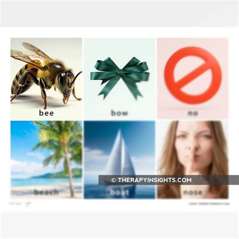 Mix And Match Sound Cards To Make Minimal Pairs And Maximal Opposition Pairs Adult And