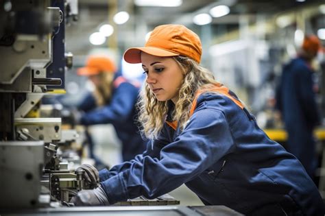 Premium Ai Image The Photograph Beautifully Depicts The Precision And Focus Of The Operators