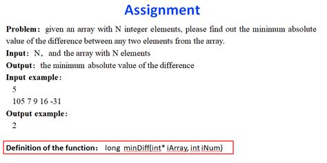 Solved Assignment Problem Given An Array With N Integer