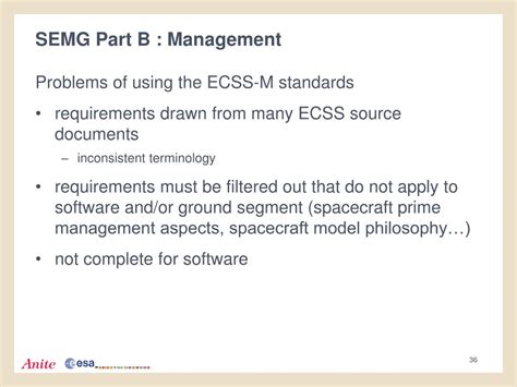 Ppt Implementing Ecss Software Engineering Standards At Esoc Powerpoint Presentation Id 3393848