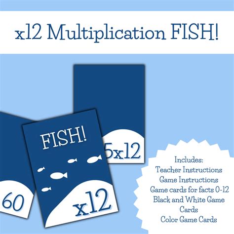 X3 Multiplication Fish Made By Teachers