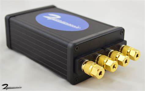 Speaker To Headphone Adapter Box Listen To Headphones From A Speaker Using Your