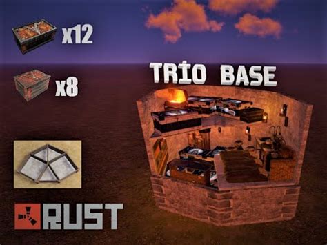 Rust Solo Duo Trio New Base Design Base YouTube