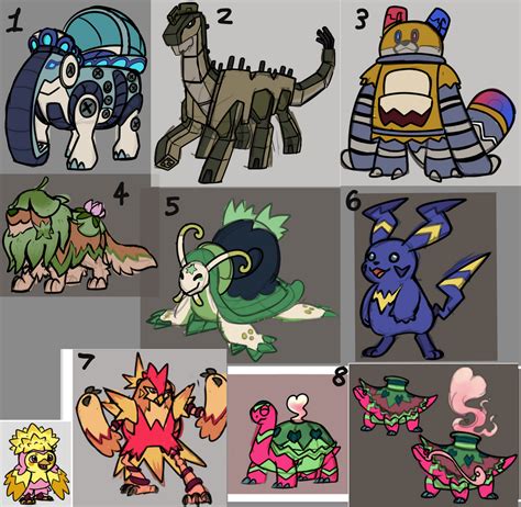 Fakemon Sketches 018 By Eternity9 On Deviantart