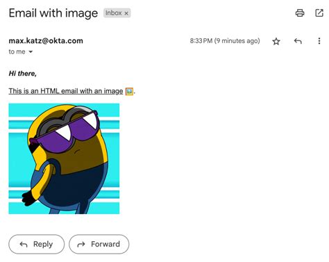 Send An Email With An Image In Okta Workflows Max Katz