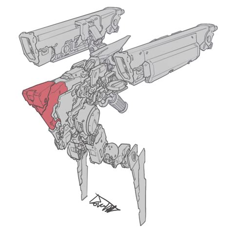 Nicholas Frobel Fanart Of Obokhans Mech