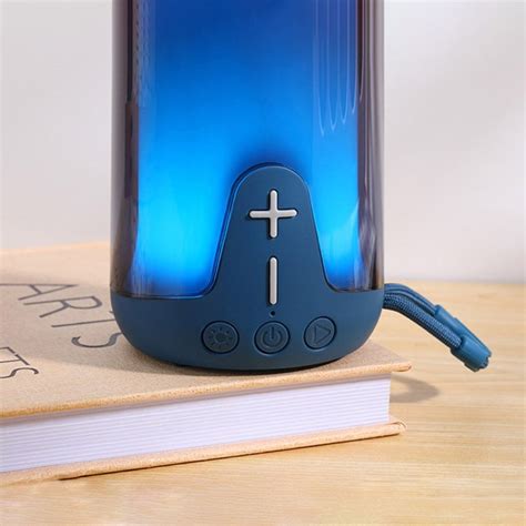 T G Tg Portable Rgb Light Transparent Bluetooth Speaker Black Alexnld Com