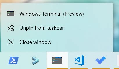 Feature Request Task Bar Jumplist Should Show Items From Profile Issue Microsoft