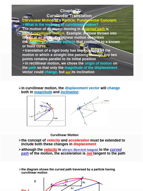 Engg1016ch3curvilinear Translation Pdf Acceleration Force