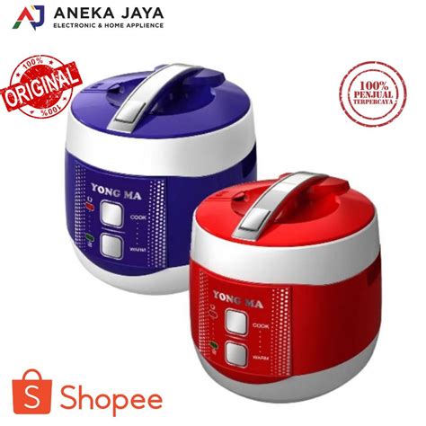 Jual Yong Ma Rice Cooker Magic Com Ymc 601 Smc 6013 2 0lt Shopee Indonesia