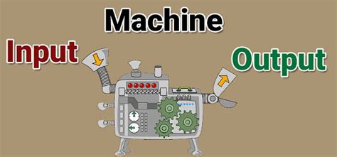 Machine Input And Output Tips And Tricks For Government Exams
