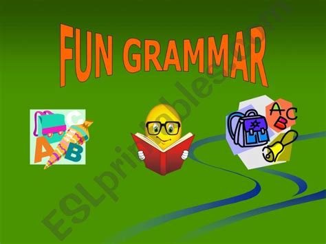 ESL English PowerPoints Grammar