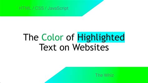 Highlight Text Box Css At Linda Lara Blog