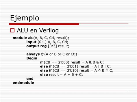 ppt verilog powerpoint presentation free download id 7007067