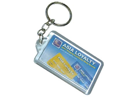 Acrylic Rectangle Keychain T Idea