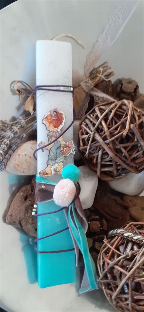 Pin De οι ιδεες της μαμας Em πασχαλινές λαμπάδες χειροποίητες