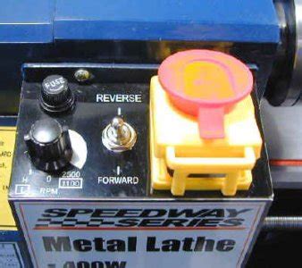 Mini Lathe On Of Variable Speed Switch The Hobby Machinist