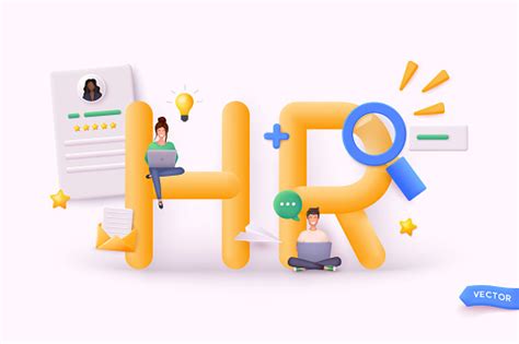 Hr 부서 인적 자원 관리 고용주 채용 후보자 채용 대행사 고용 헤드헌팅 사업 3d 웹 벡터 일러스트레이션 신규 채용에 대한 스톡 벡터 아트 및 기타 이미지 Istock