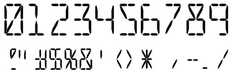 Calculate 16 Grid Font