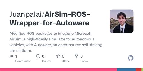 GitHub Juanpalai AirSim ROS Wrapper For Autoware Modified ROS Packages For AirSim To