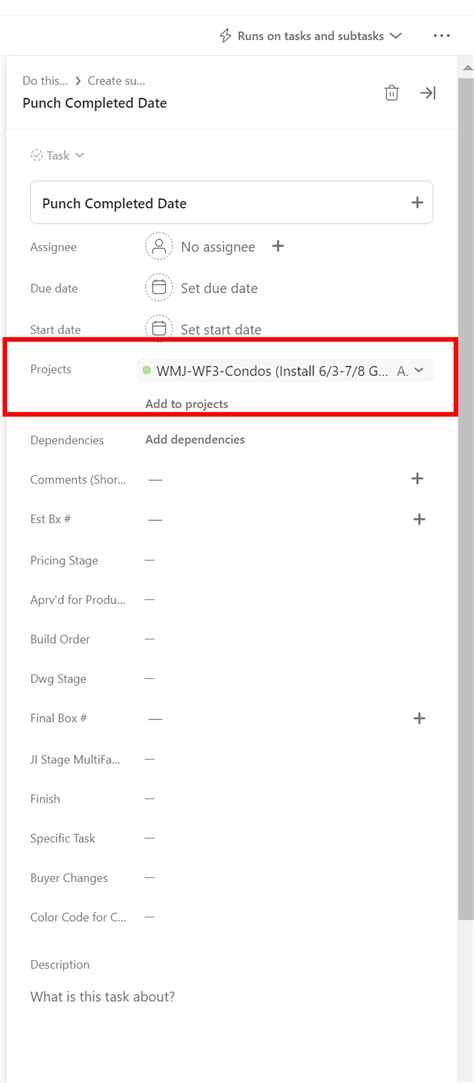 Cant Remove A Task From A Project Rule Bug Ask The Community Asana Forum
