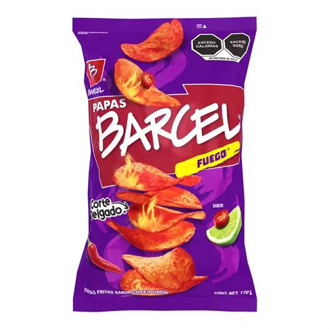 Barcel Snack De Papas Fritas Fuego Sabor Chile Y Limón Desde 56 00