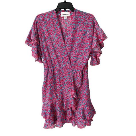 Sabina Musayev Dresses Sabina Musayev Liri Pink Ruffle Mini Dress