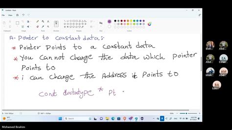 5 Pointers Constant Pointer Pointer To Constant Data Constant