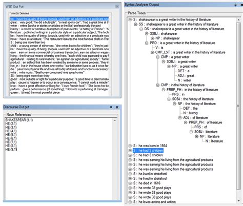 Text Semantic Preprocessing Syntactic Analysis Anaphora Resolution