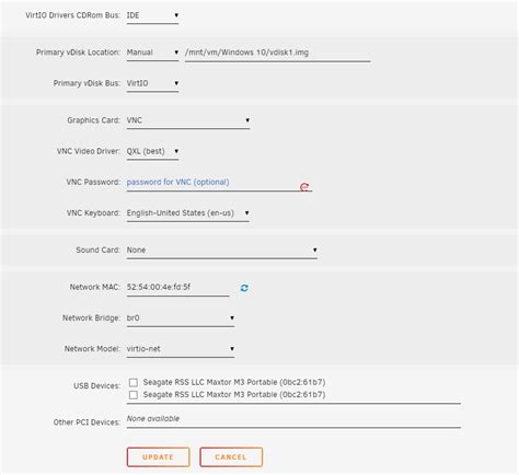 unablew to mount a win 10 vm vm engine kvm unraid