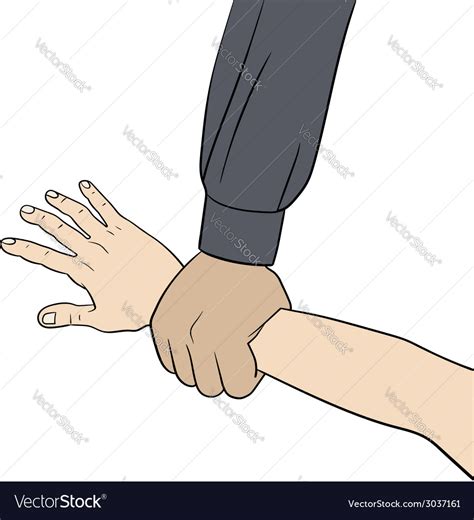 Vector Hands Grabbing